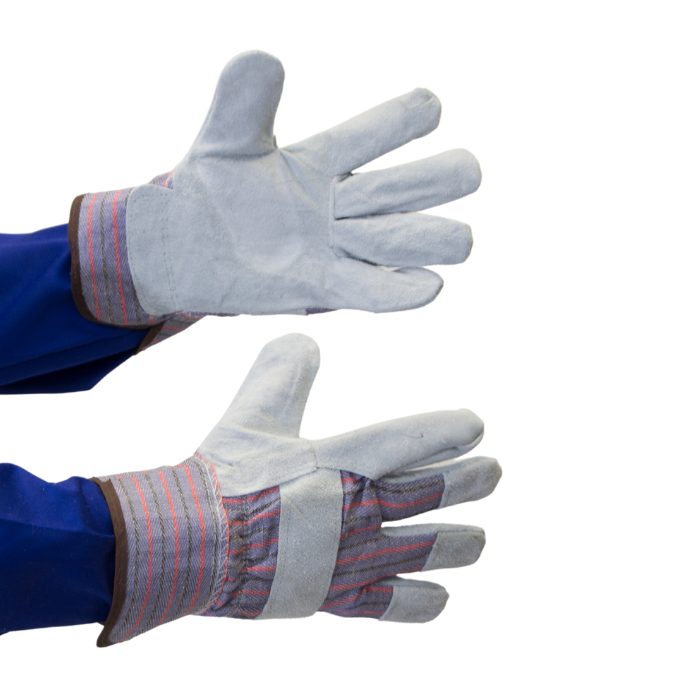 Chrome Leather Candy Stripe Glove - Consafe